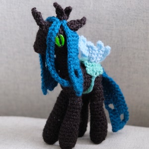 Queen Chrysalis My Little Pony MLP Simple Mini Amigurumi Crochet ...
