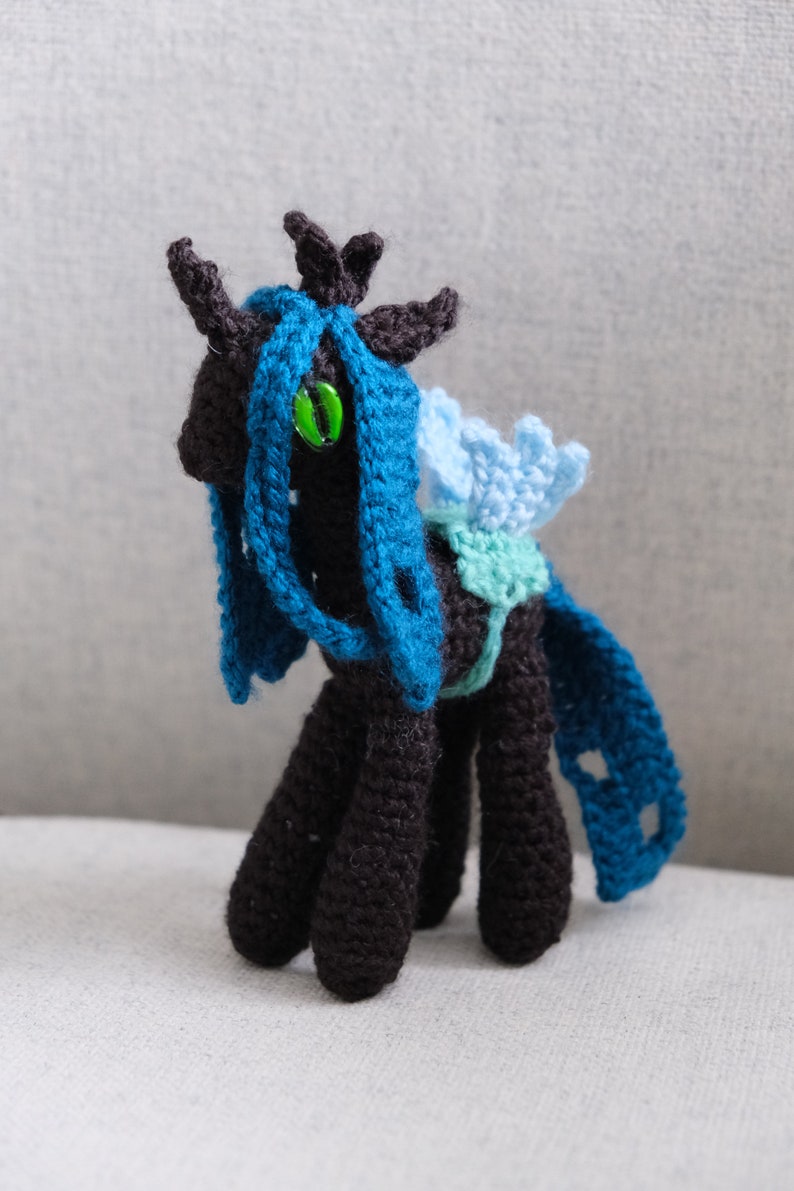 Queen Chrysalis My Little Pony MLP Simple Mini Amigurumi Crochet ...