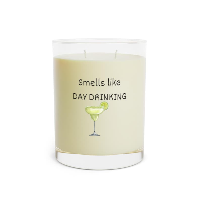 Smells Like Day Drinking - Margarita Glass - Scented Candle - Full ...