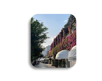 Capri Italy Travel Poster Fridge Magnet wood Style - Etsy