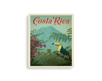 Costa Rica Souvenir Travel Patch - Etsy