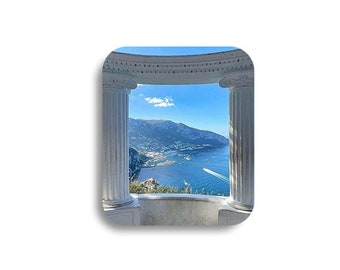 Capri Italy Travel Poster Fridge Magnet wood Style - Etsy