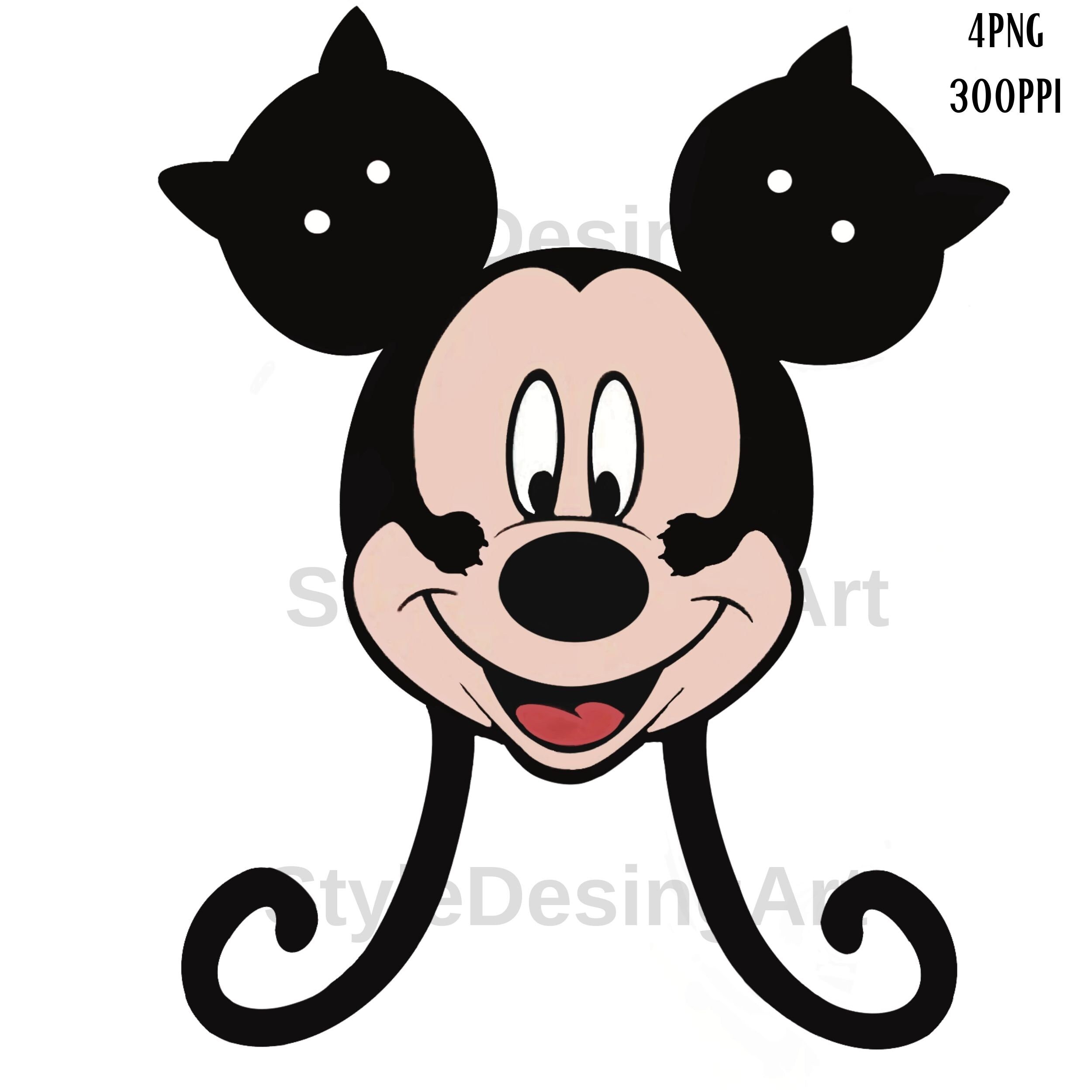Mickey and Minnie Mouse Pngcut Files for Cricut and - Etsy