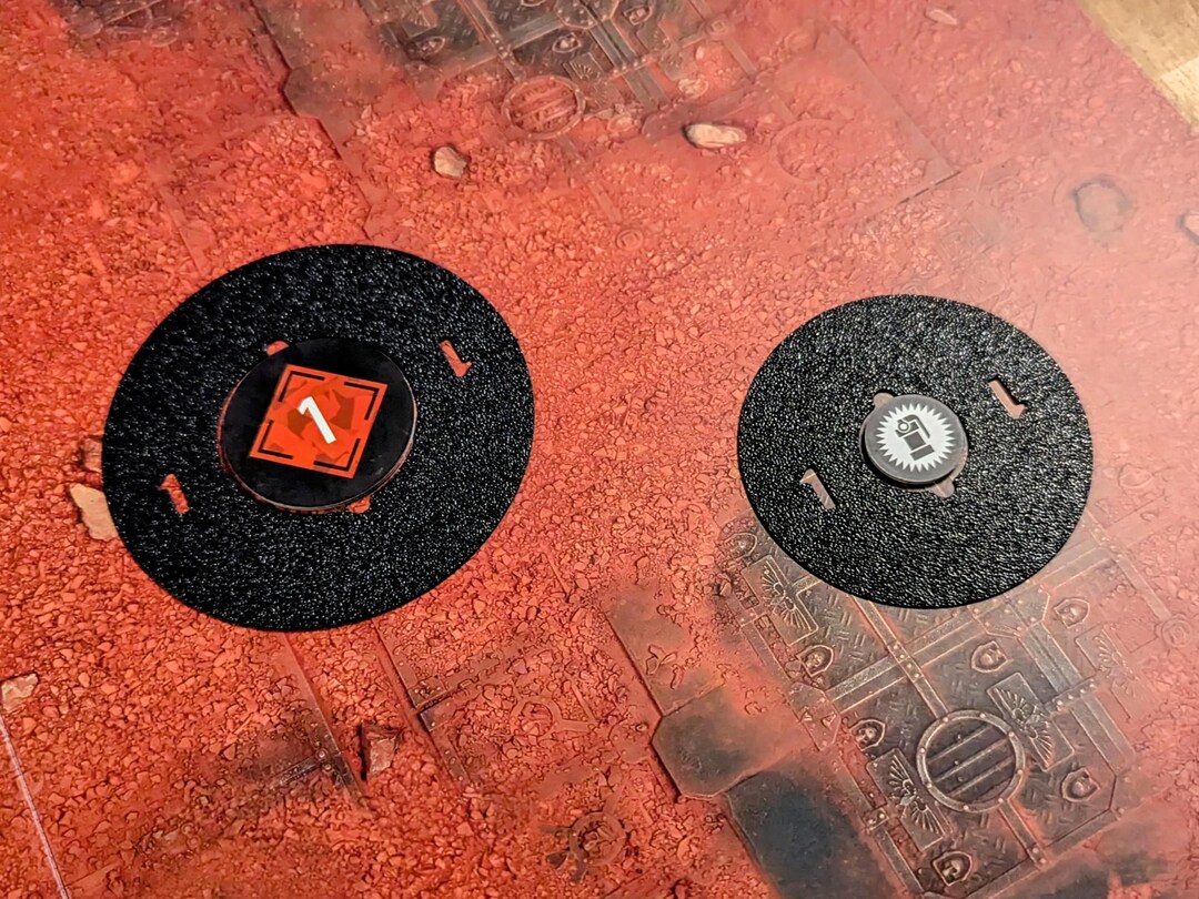 Kill Team ('24 Edition) Objective and Item Control Distance Markers - Etsy