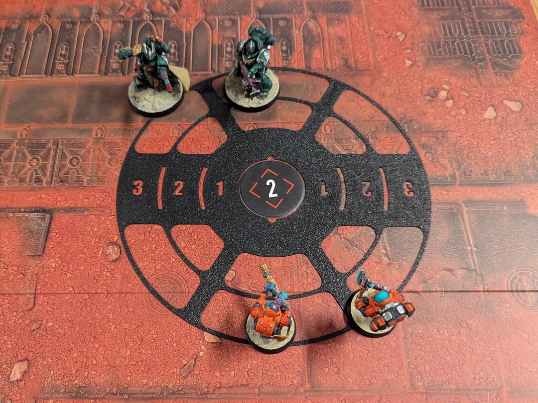 Warhammer 40K Objective Control Distance Markers - Etsy