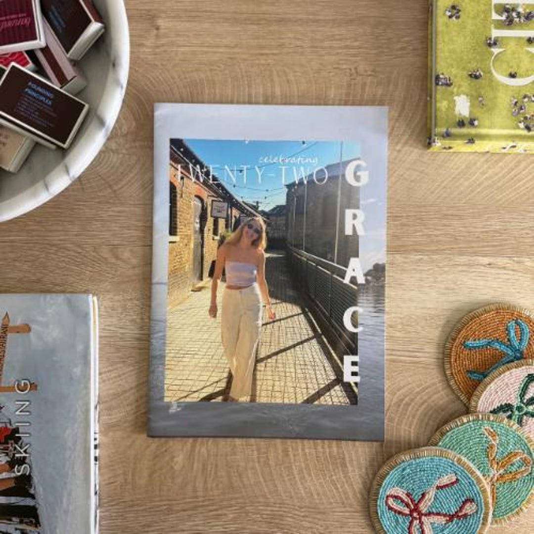 Appreciation Book Template for Birthdays, Holidays, and Bridal Parties ...