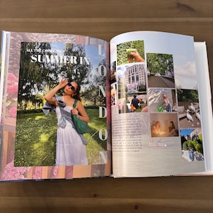 Yearbook Template---fully Customizable Canva Template to Document Your ...