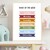 Printable Crayon Color Chart for Kids Digital Download Educational ...