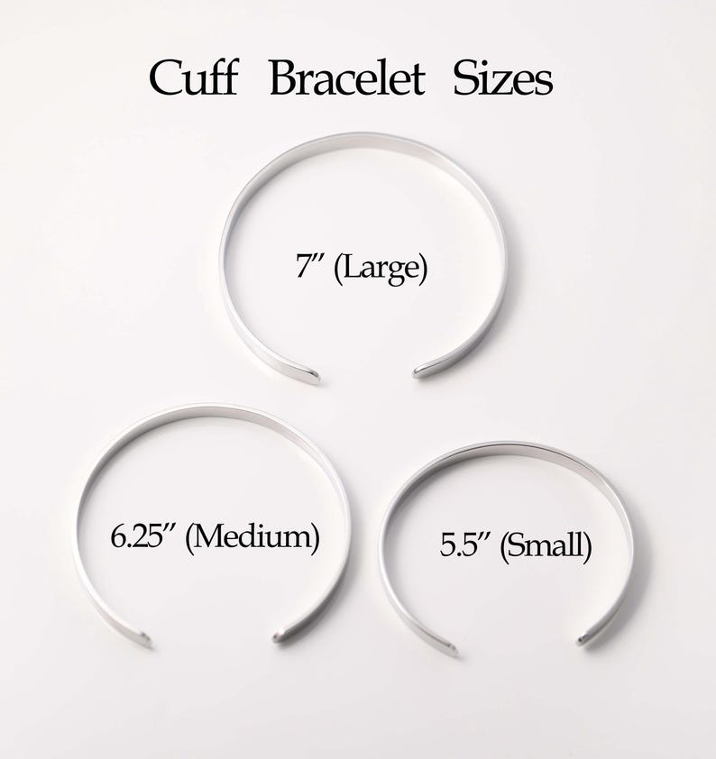 Personalized Skinny Cuff Bracelet • Engraved Stainless Steel Bangle - Etsy