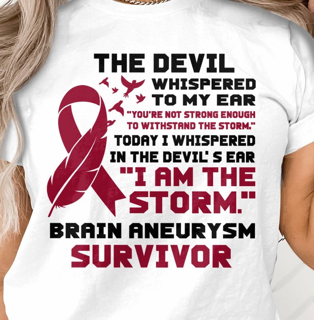 Brain Aneurysm Awareness Svg Png, Brain Aneurysm Survivor Svg, I'm the ...