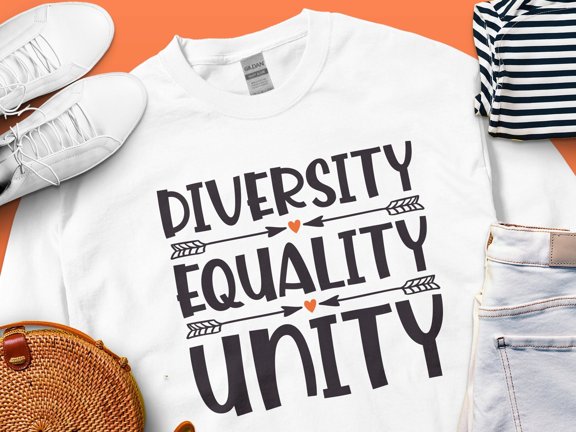 Unity Day Svg Png, Diversity Equality Unity Svg, Anti Bully Svg, Anti ...