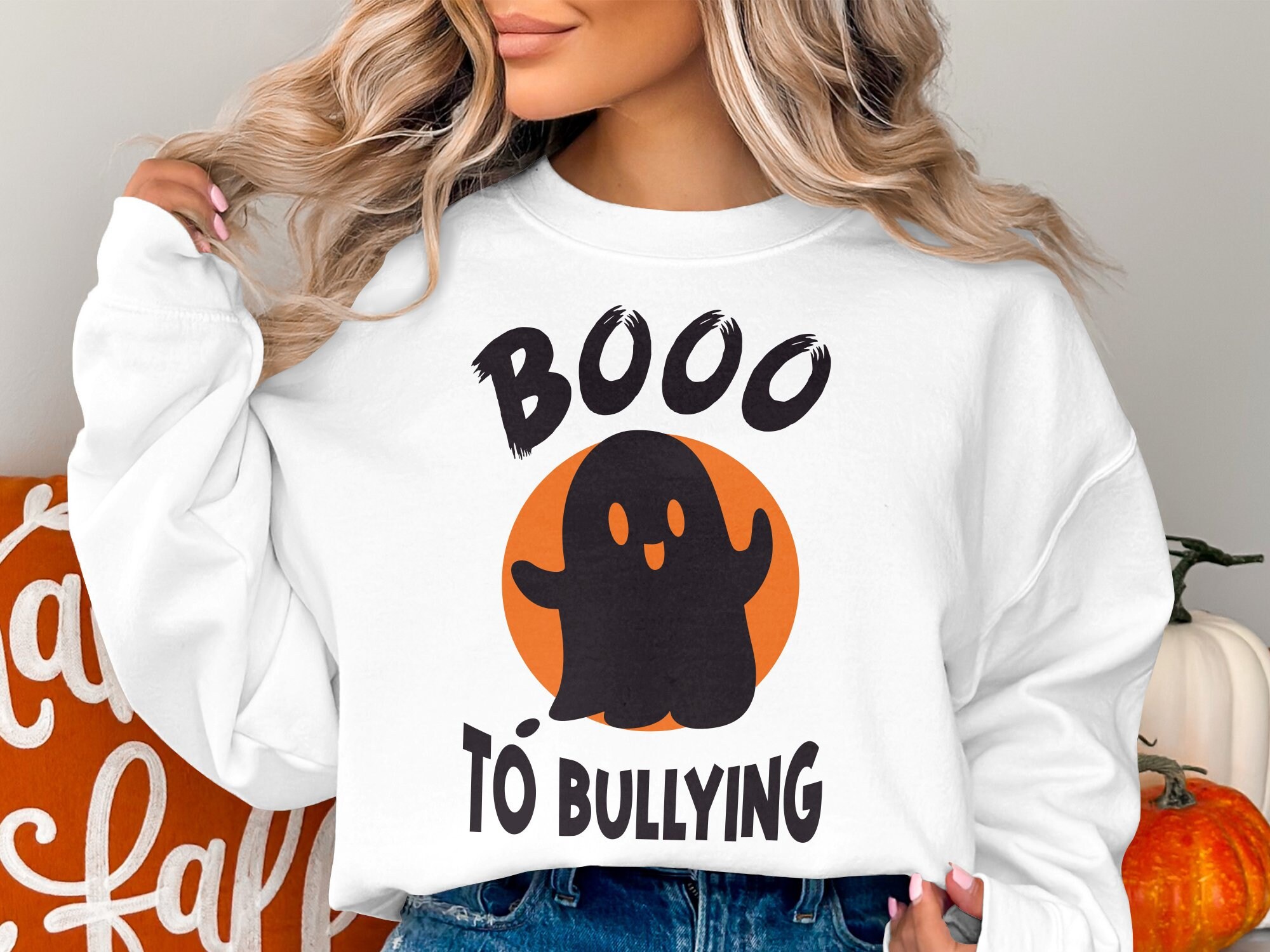 Boo to Bullying Svg Png, Unity Day Svg Png, Anti Bully Svg, Anti ...