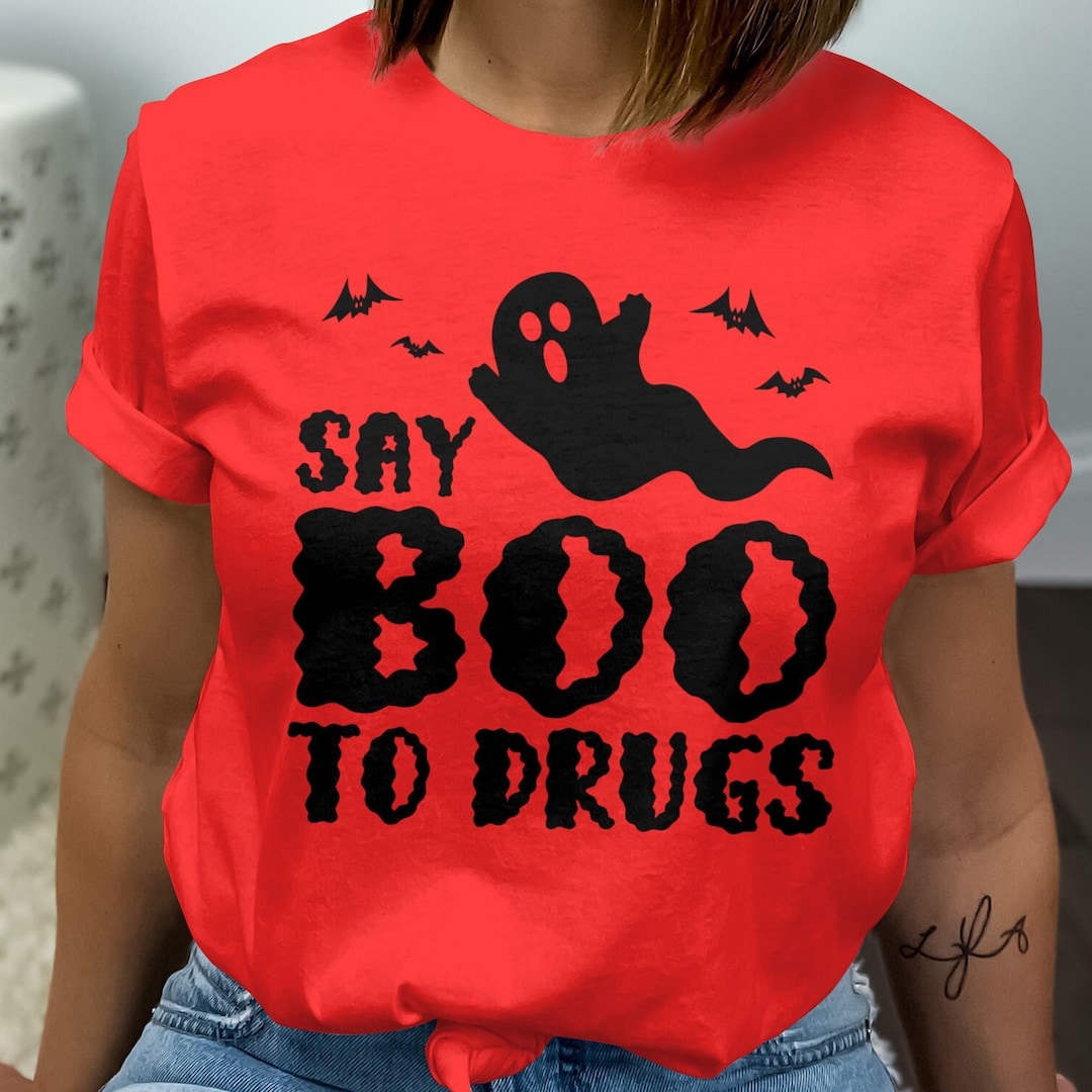 Red Ribbon Week Svg Png, Say Boo to Drugs 5 Svg, Drug Free Svg, Red ...