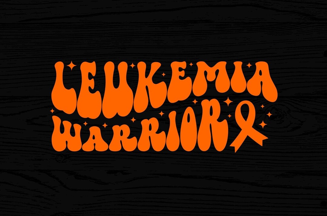 Leukemia Warrior Svg: Awareness Ribbon, Brother Support (digital ...
