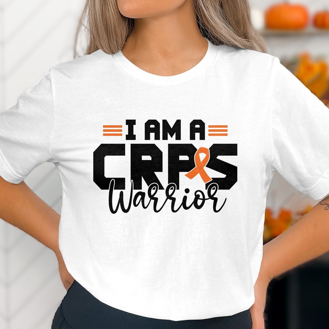 I Am a CRPS Warrior Svg CRPS Awareness Svg Png Orange Ribbon - Etsy