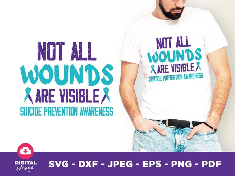 Suicide Prevention Awareness Svg Png Bundle, Suicide Prevention Week ...
