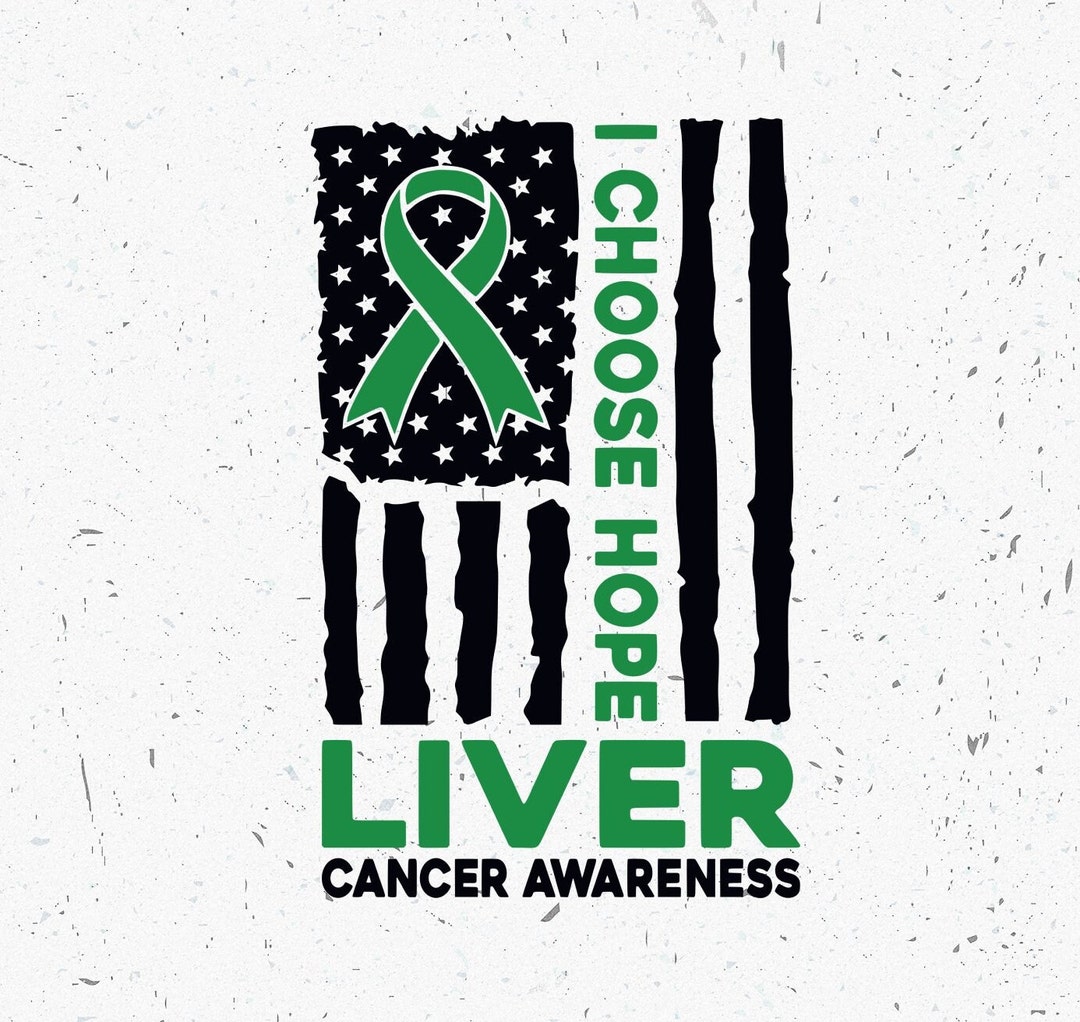 Liver Cancer Flag Svg Png, Liver Cancer Awareness Svg Cricut, Liver ...