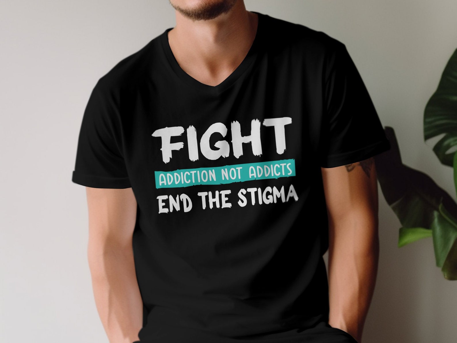 Addiction Recovery Awareness Svg Png Fight Addiction Not - Etsy