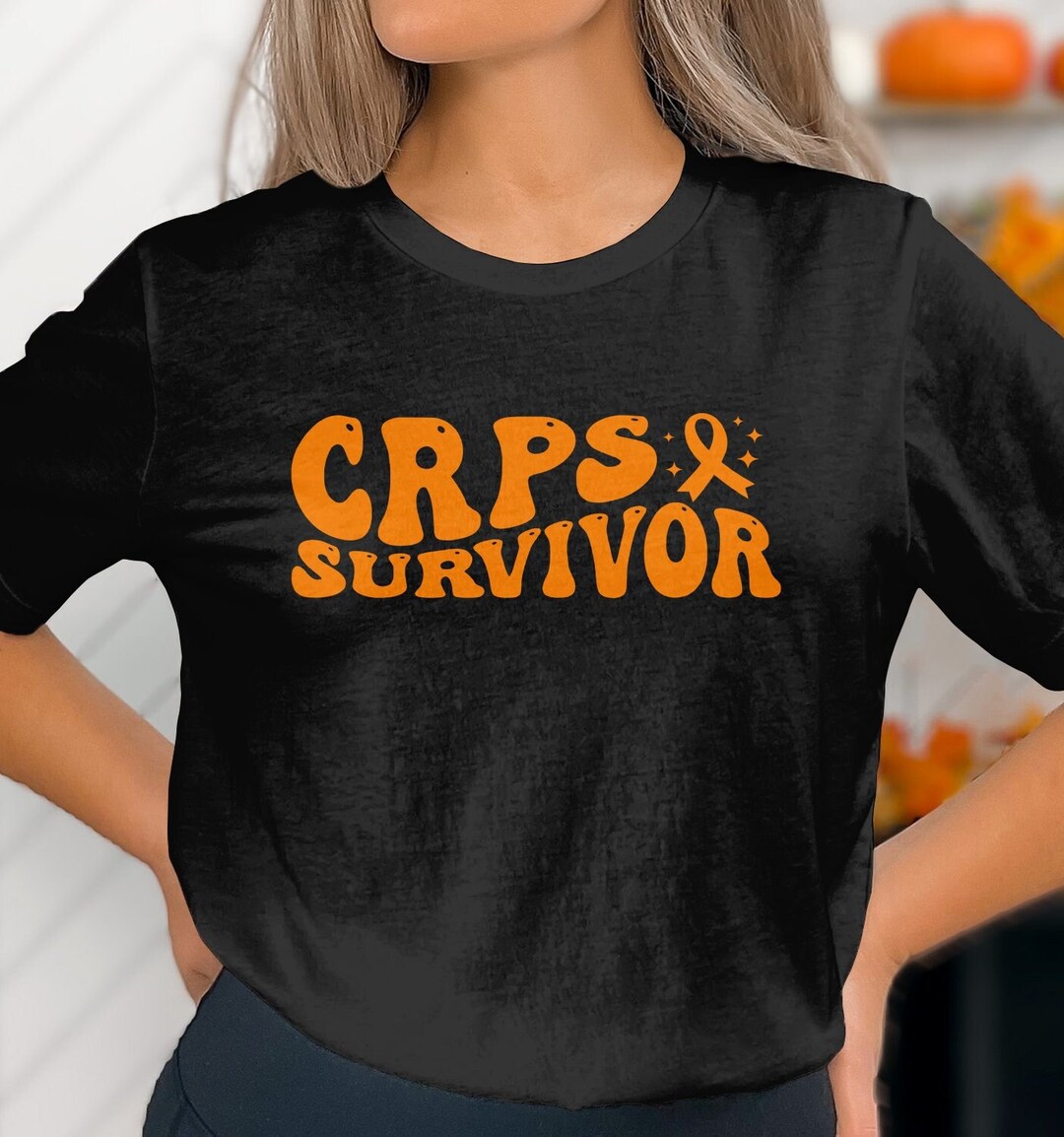 CRPS Survivor Svg CRPS Awareness Svg Png Orange Ribbon Svg - Etsy