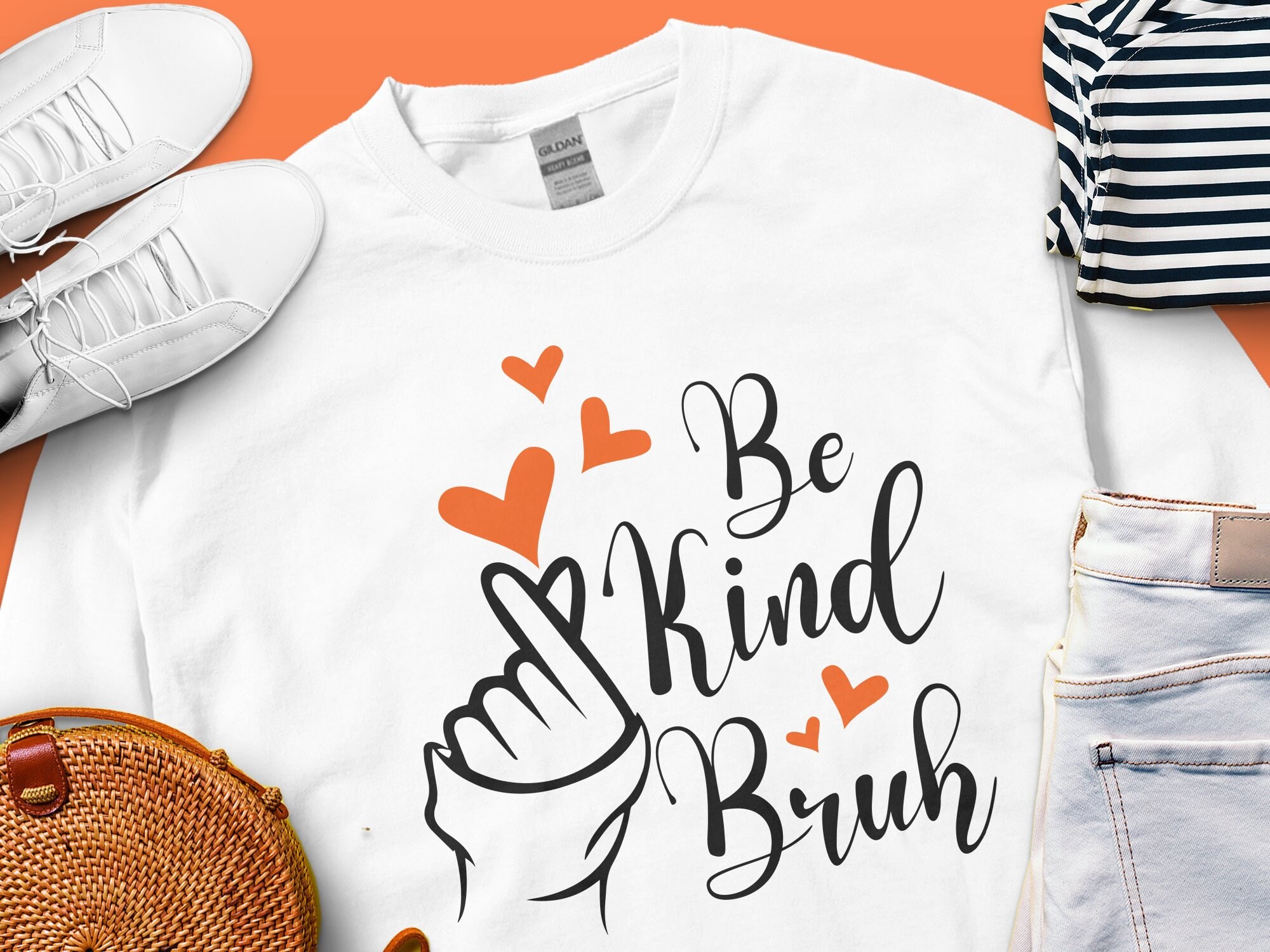 Unity Day Svg Png Be Kind Bruh Svg Hand Sign Love Svg Anti - Etsy