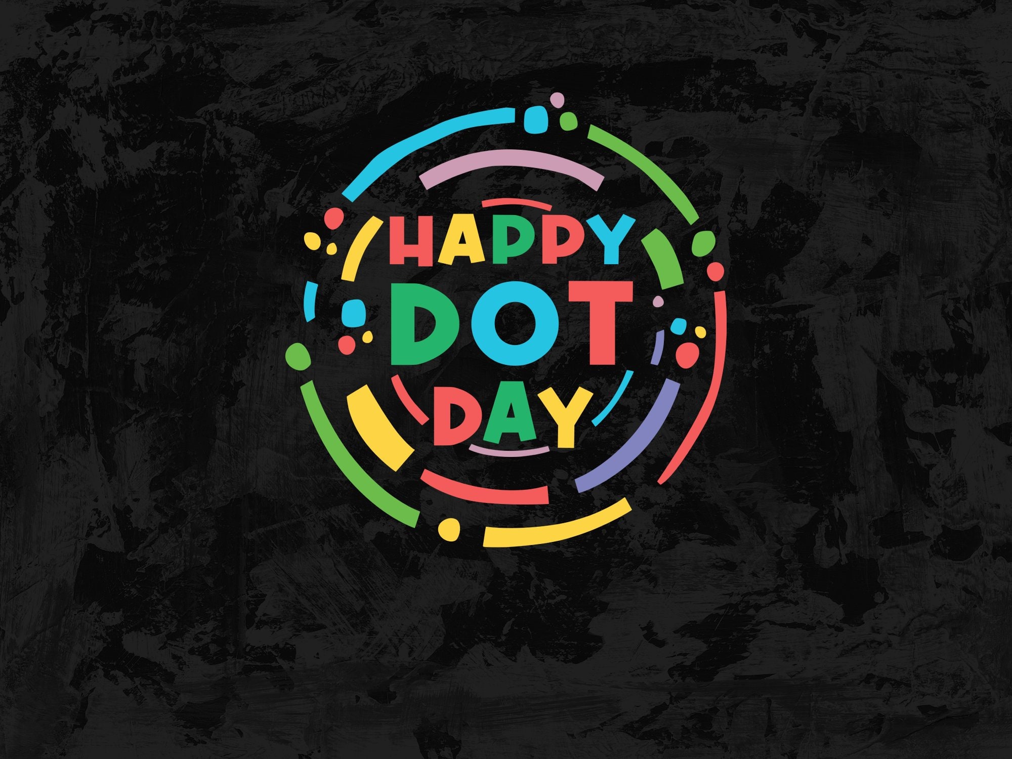 Happy Dot Day Svg Dot Day Svg Png International Dot Day 2023 - Etsy