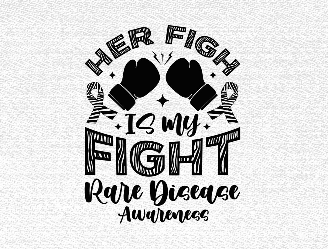 Her Fight is My Fight Png Svg, Rare Disease Awareness Svg, Ehlers ...