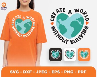 Unity Day SVG PNG Bundle: Anti Bullying Designs (digital Download) - Etsy