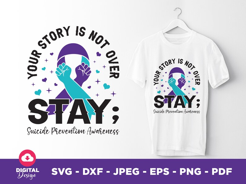 Suicide Prevention Awareness Svg Png Bundle, Suicide Prevention Week ...