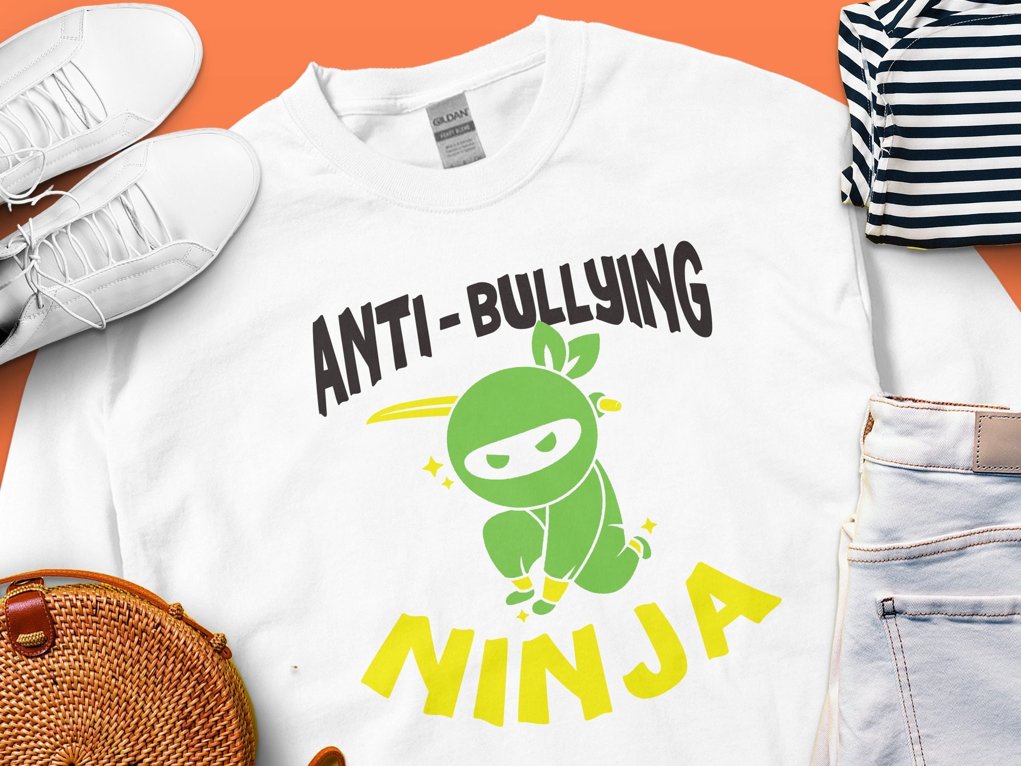 Anti Bullying Ninja Svg, Png, Unity Day Design (digital Download) - Etsy