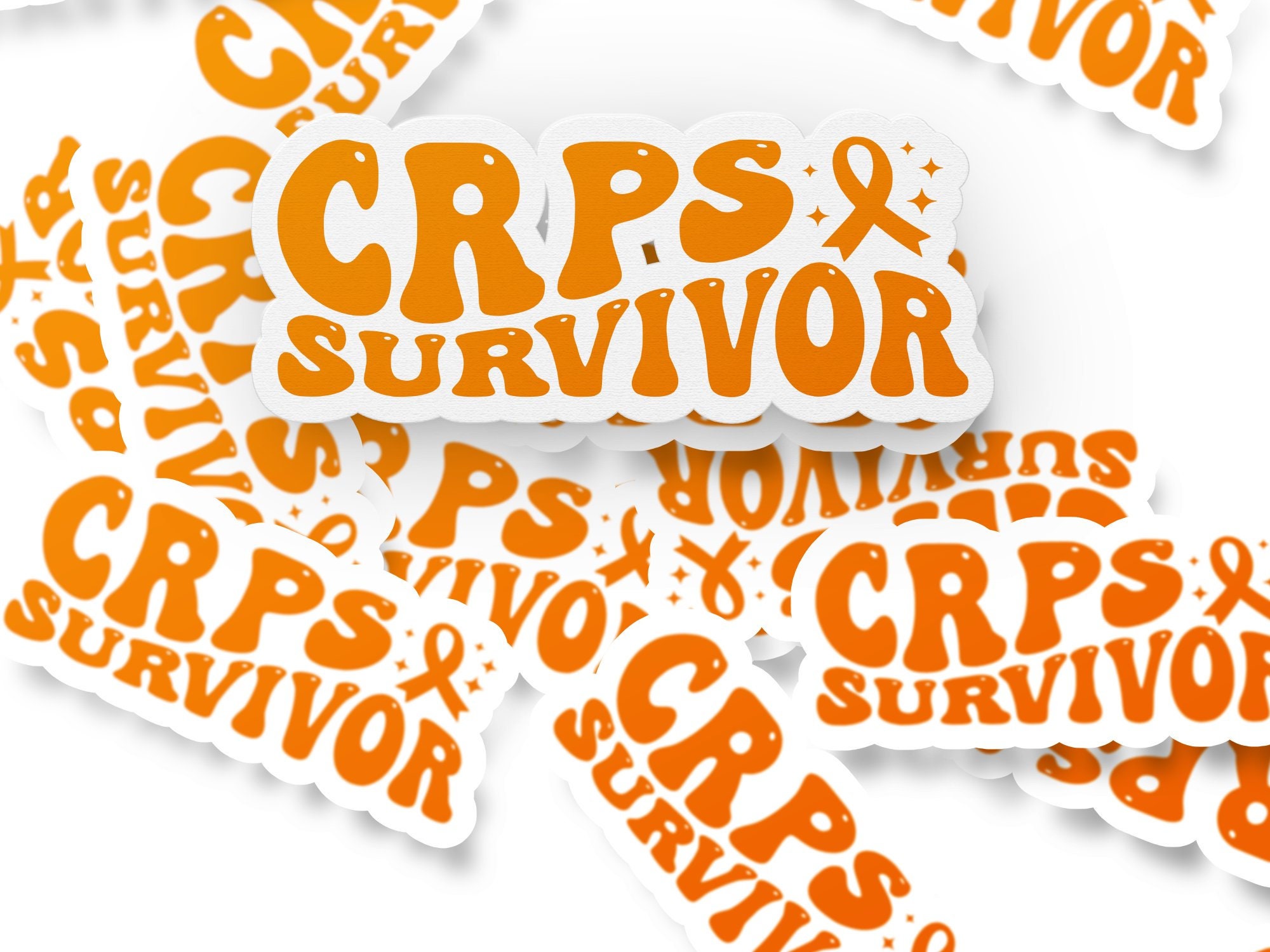 CRPS Survivor Svg CRPS Awareness Svg Png Orange Ribbon Svg - Etsy