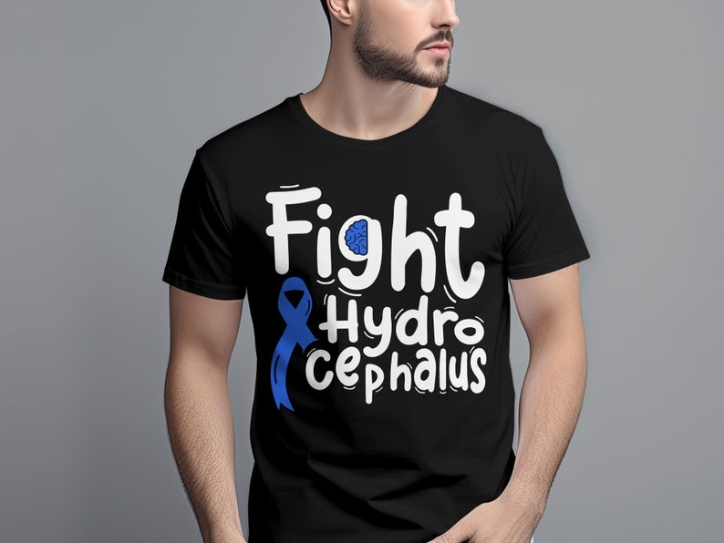 Fight Hydrocephalus Svg Png, Hydrocephalus Awareness Svg, Hydro Blue ...