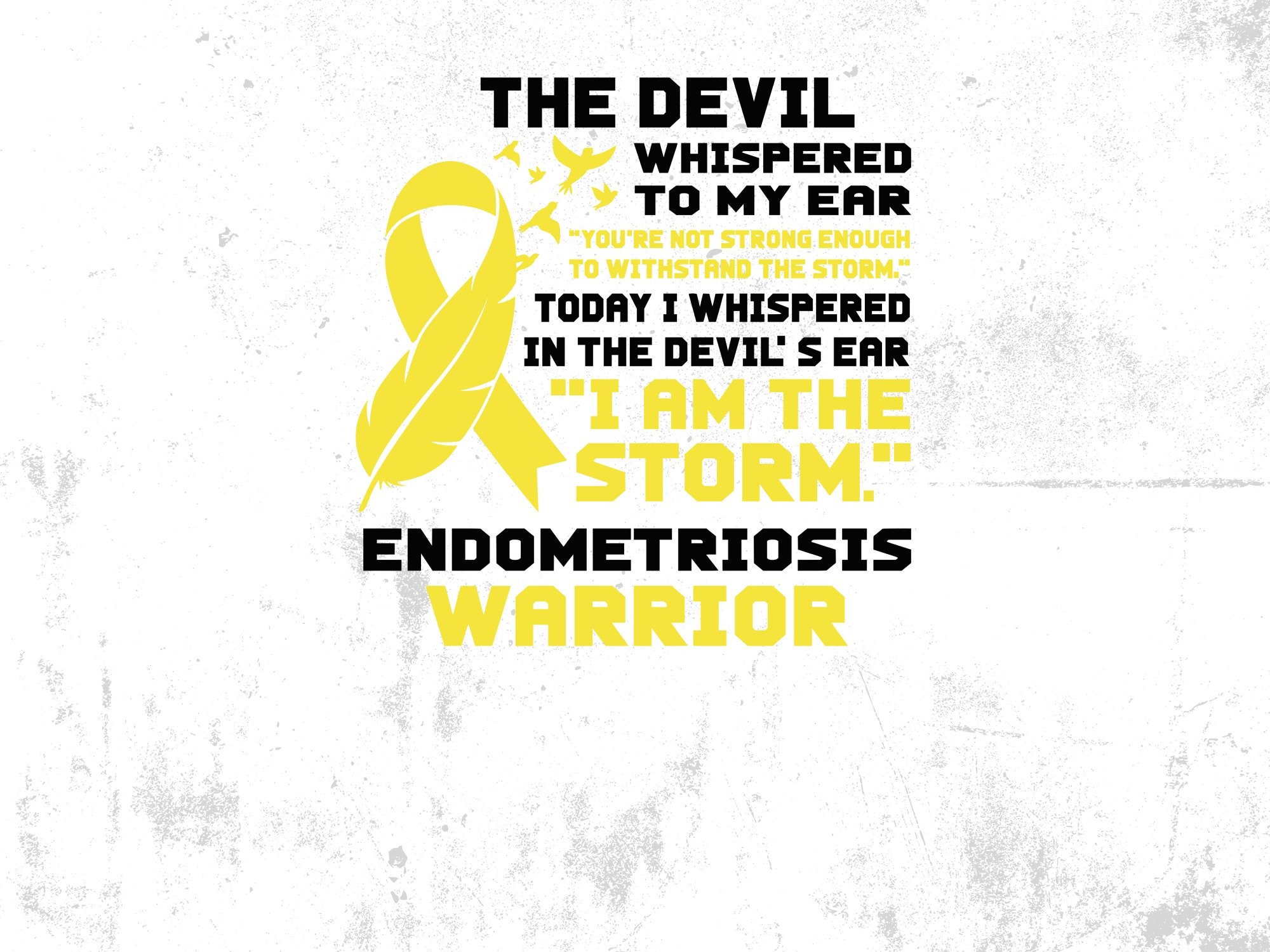 Endometriosis Warrior Svg I'm the Storm Endometriosis - Etsy