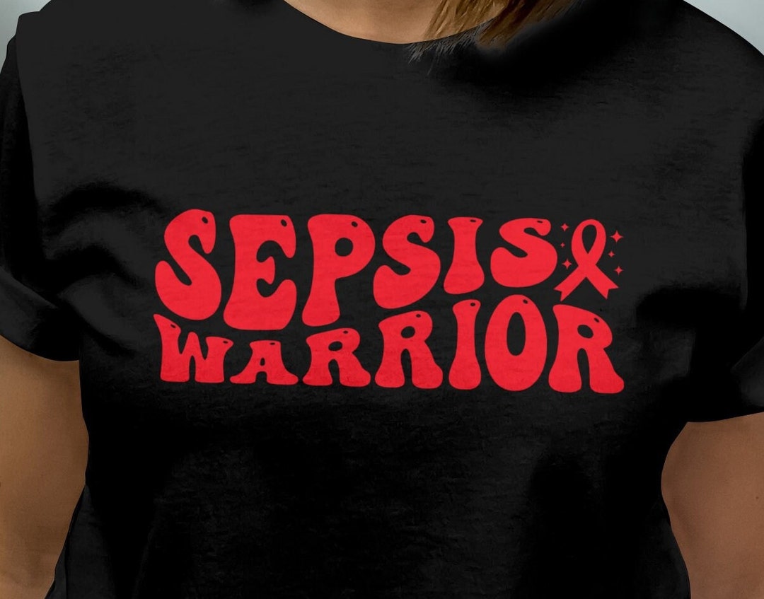 Sepsis Warrior SVG: Awareness Ribbon, Cricut File (digital Download) - Etsy