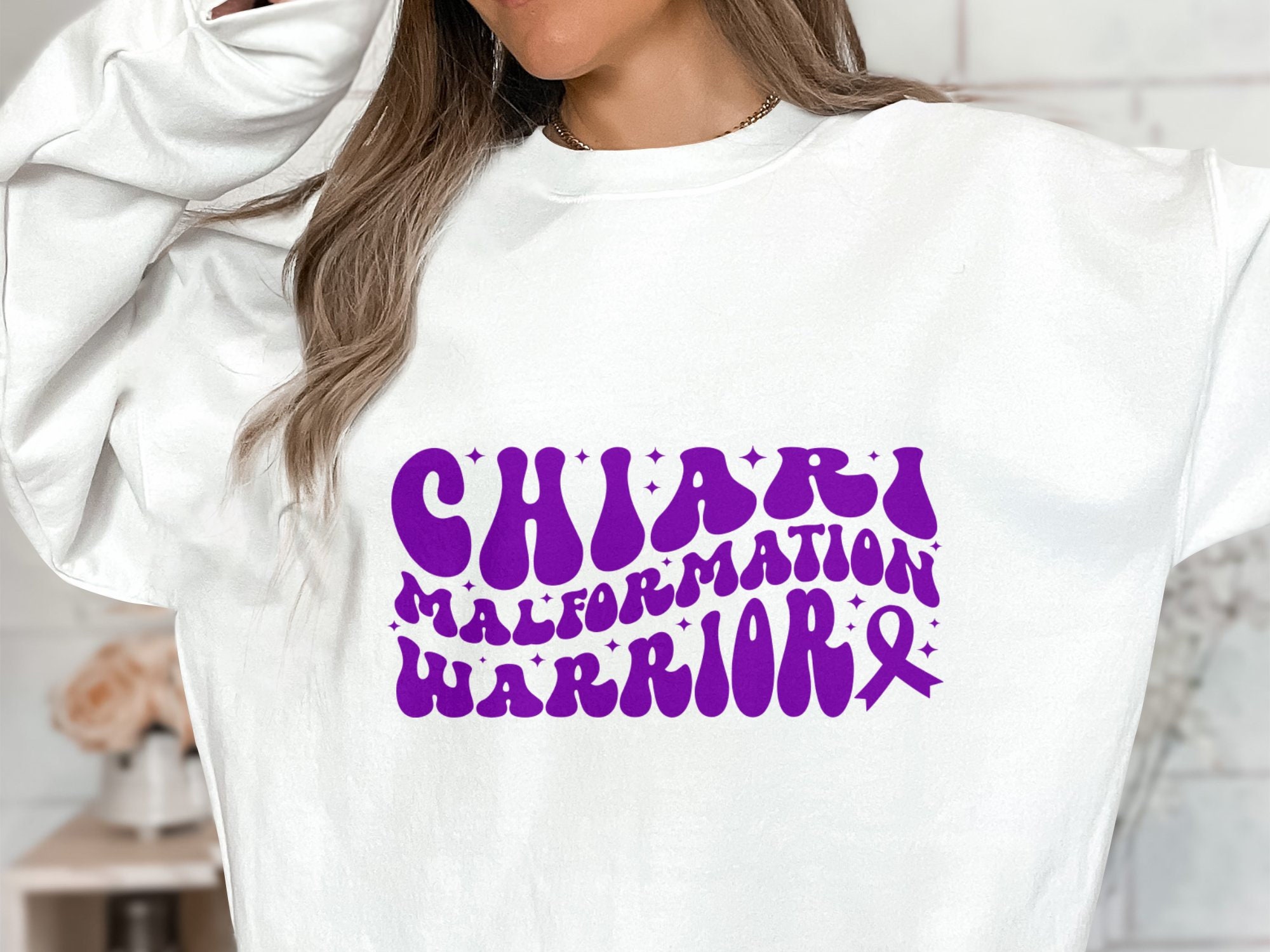 Chiari Malformation Warrior Svg Chiari Malformation Awareness - Etsy