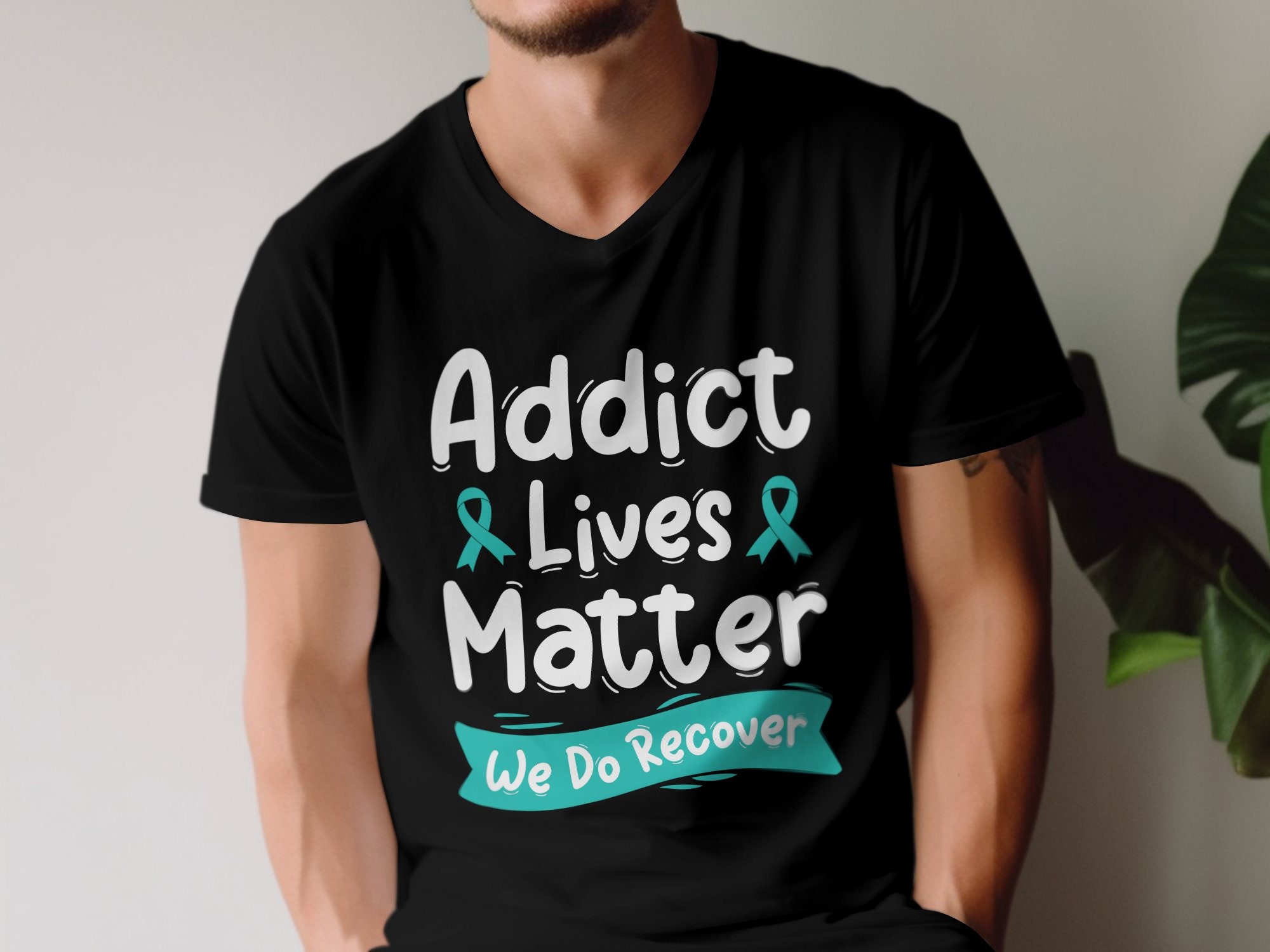 Addiction Recovery Awareness Svg Png, Addict Lives Matter We Do Recover ...
