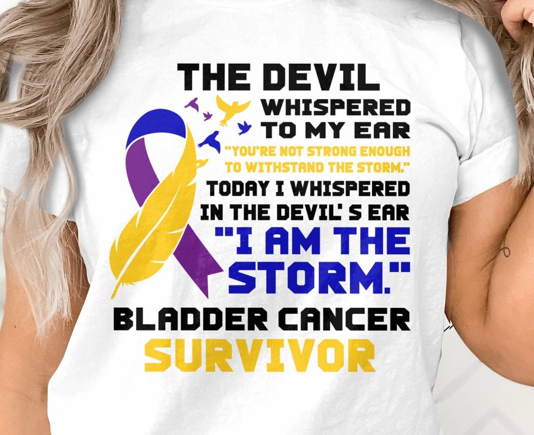 Bladder Cancer Survivor Svg, I'm the Storm,bladder Cancer Awareness Svg ...