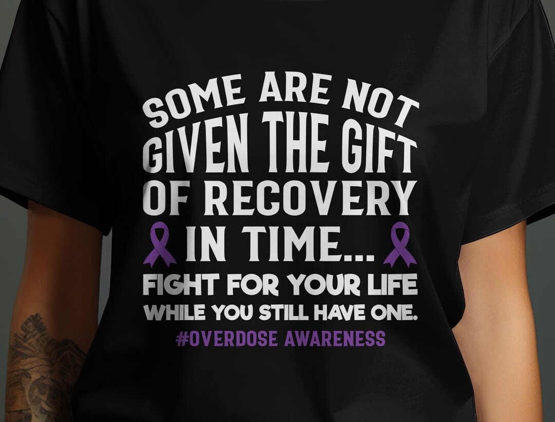 Overdose Awareness Svg Png Dxf Pdf Eps Jpeg (digital Download) - Etsy