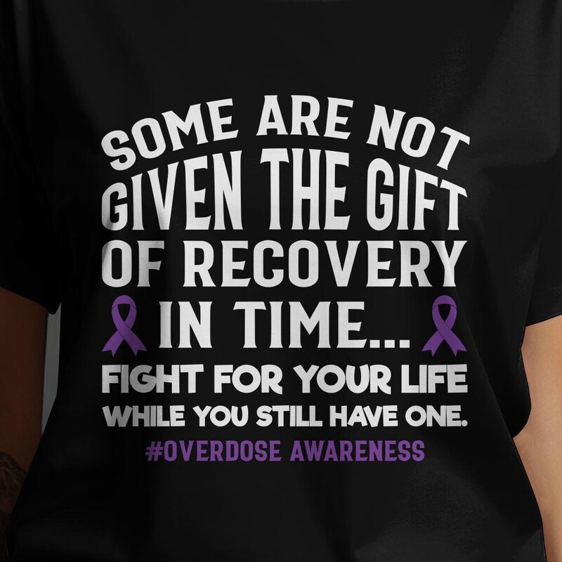 Overdose Awareness Svg - Etsy