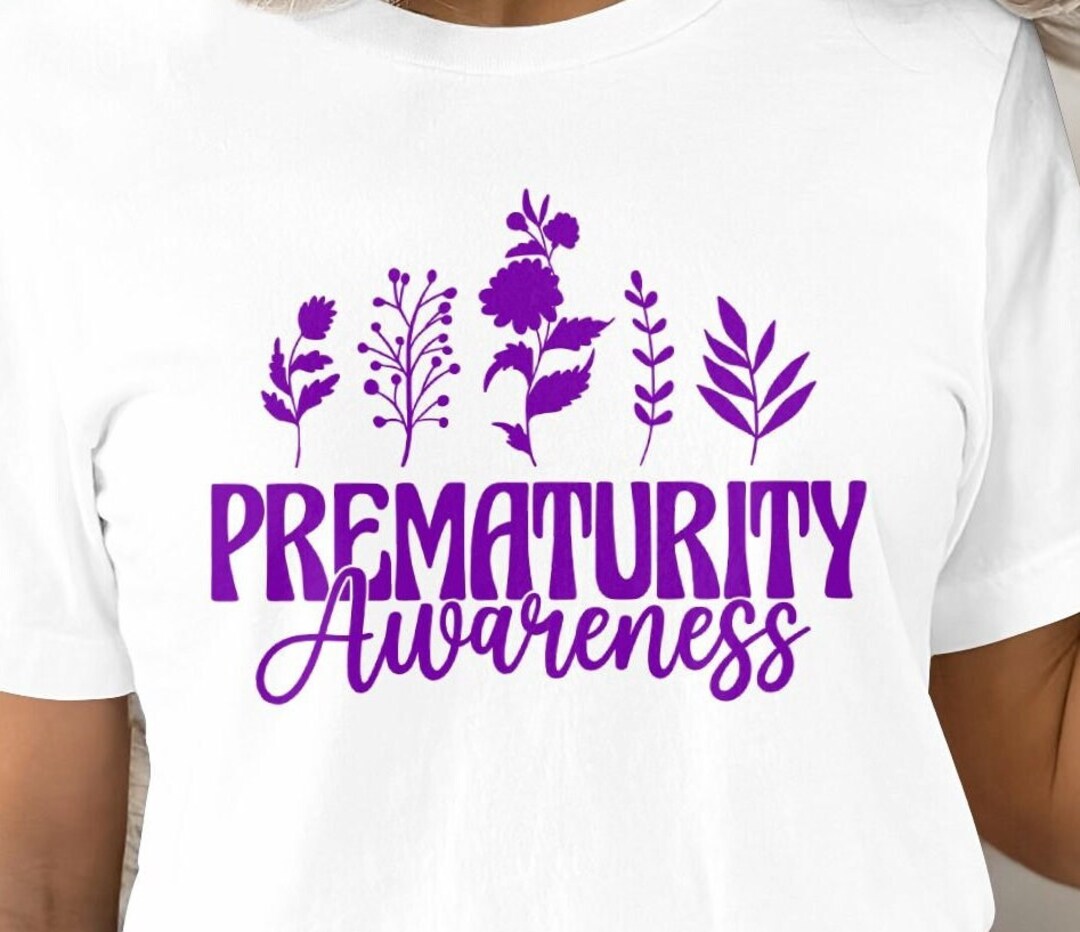Prematurity Awareness Svg, Prematurity Svg Png, Purple Ribbon Svg ...
