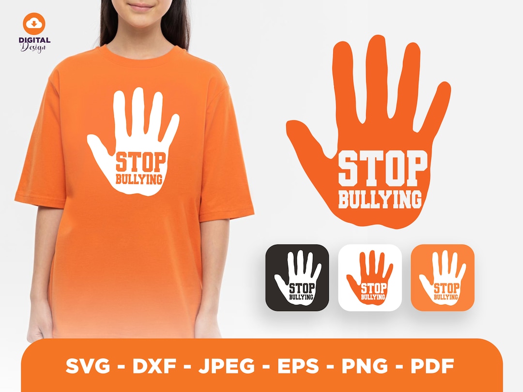 Unity Day Svg Png, Stop Bullying Svg, Anti Bully Svg, Anti Bullying ...