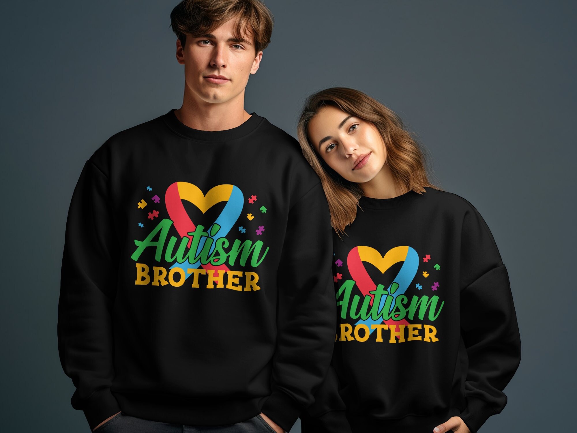Autism Awareness Svg Png Autism Brother Svg Autism Puzzle - Etsy