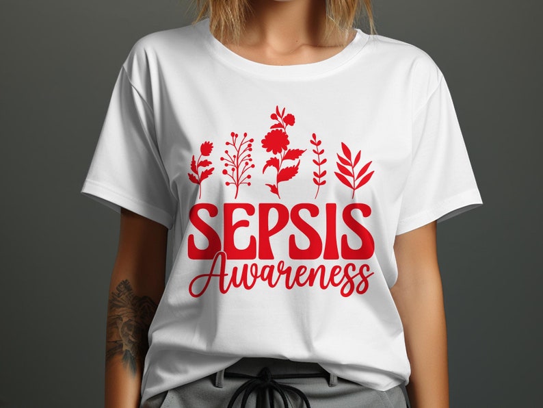 Sepsis Awareness Svg Png: Cricut File Sublimation Design (digital ...
