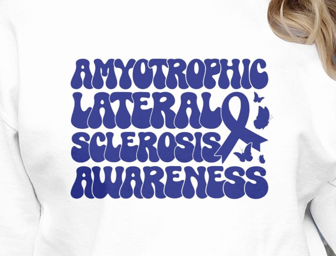 Retro ALS Awareness Png Svg, Amyotrophic Lateral Sclerosis Awareness ...