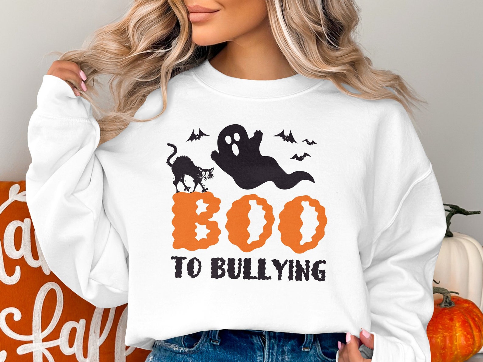Boo to Bullying Svg Png, Unity Day Svg Png, Anti Bully Svg, Anti ...
