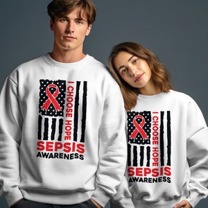 Sepsis Awareness Ribbon Flag: SVG PNG Cricut (digital Download) - Etsy