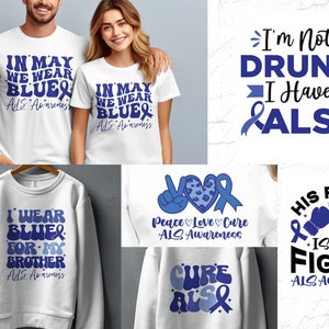 ALS Awareness Svg Png Bundle, Als Png Bundle, ALS Svg Cricut Files, Als ...