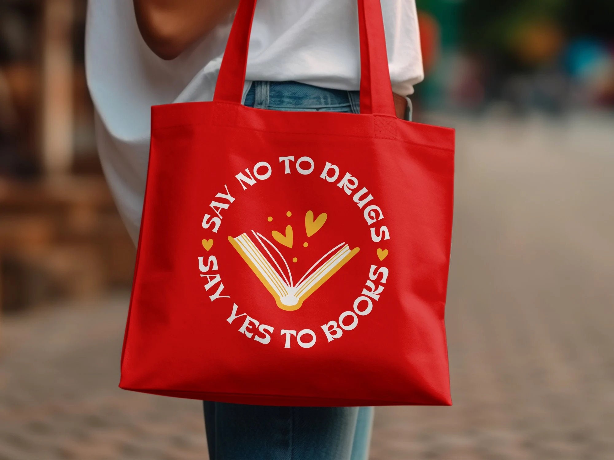 Red Ribbon Week Svg Png Say No to Drugs Say Yes to Books Svg - Etsy