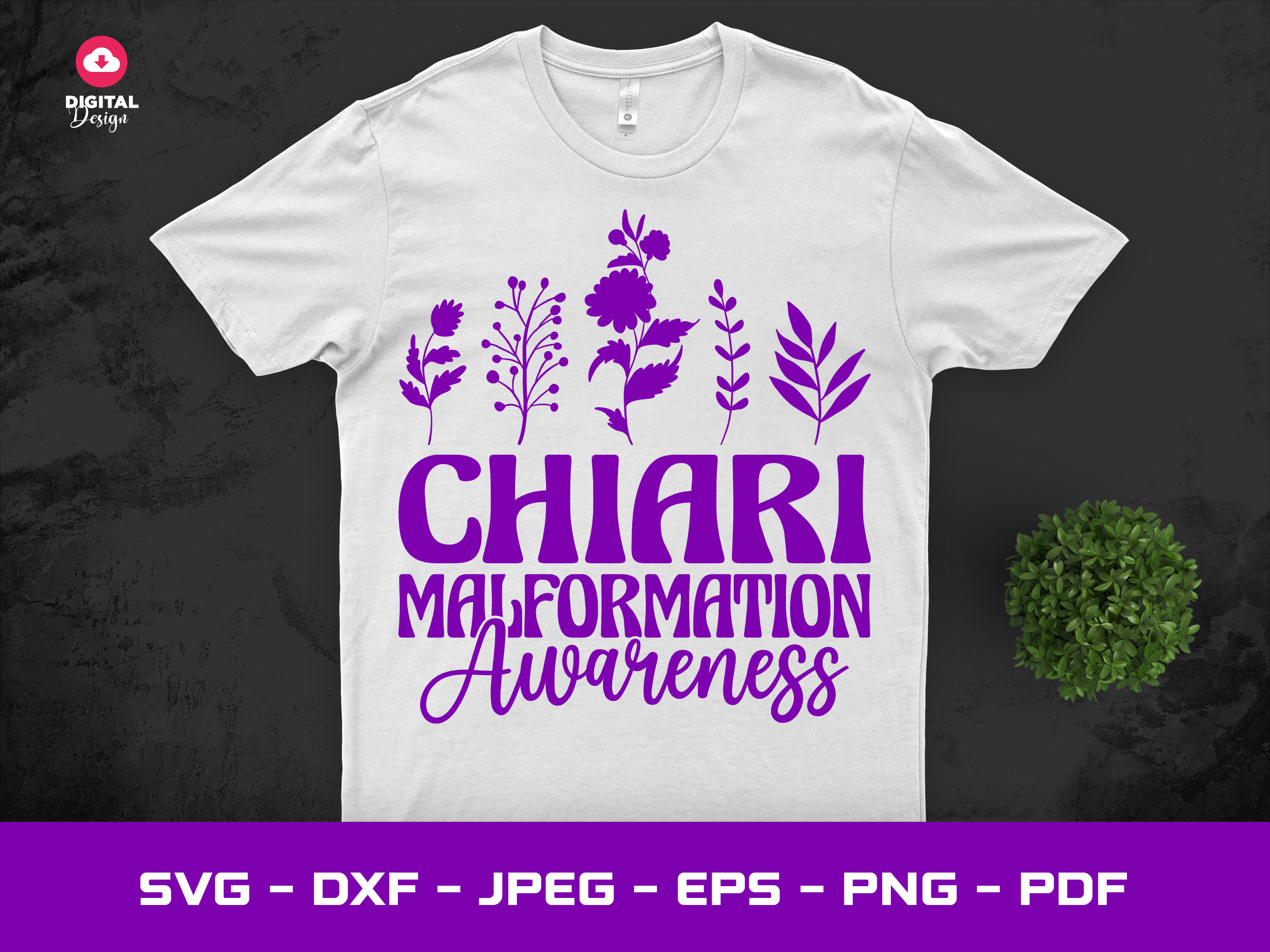 Chiari Malformation Awareness Svg Chiari Malformation Svg - Etsy