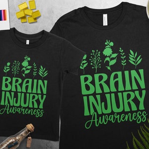 Brain Injury Awareness Svg, Brain Injury Svg Png, Green Ribbon Svg, Non ...