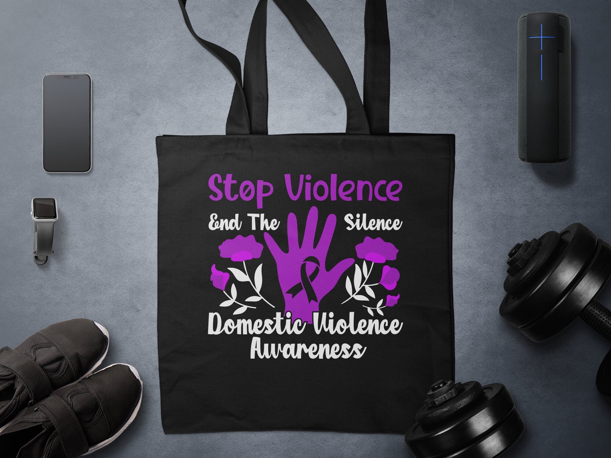 Stop Violence End the Silence Domestic Violence Awareness Svg, Domestic ...
